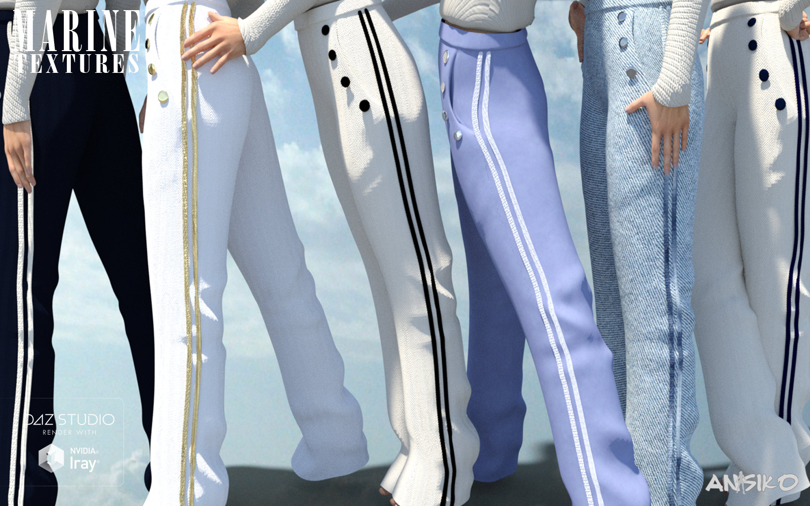 Marine Outfit Textures | Daz 3D
