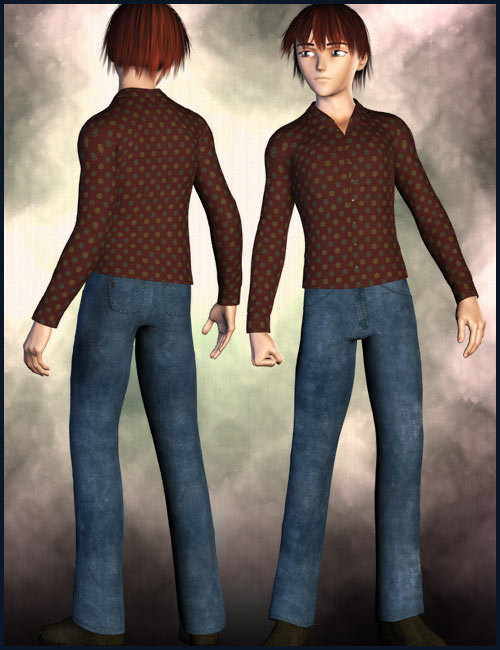 Hiro Clothing Bundle | Daz 3D