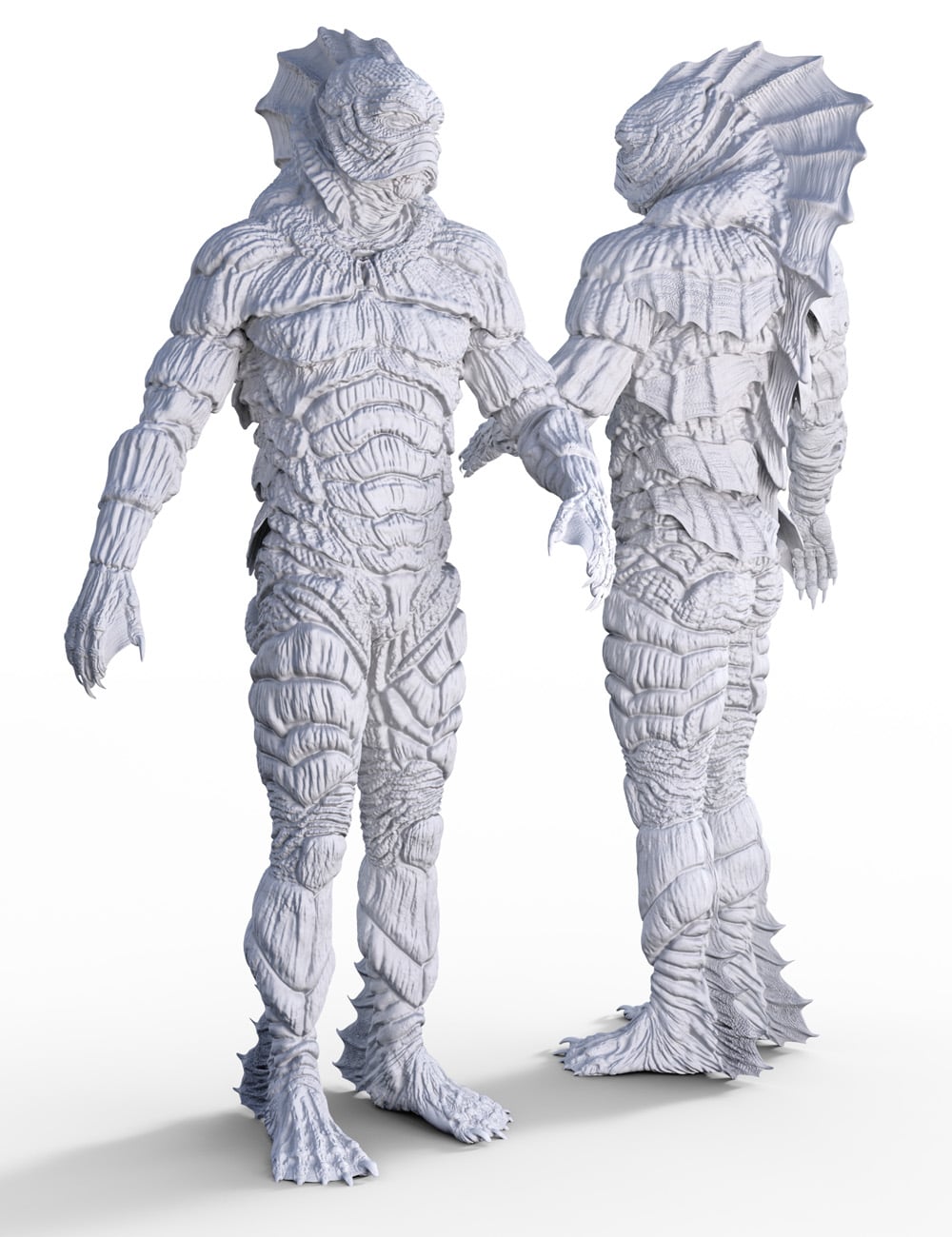 Creech Evolution for Genesis 3 Male | Daz 3D