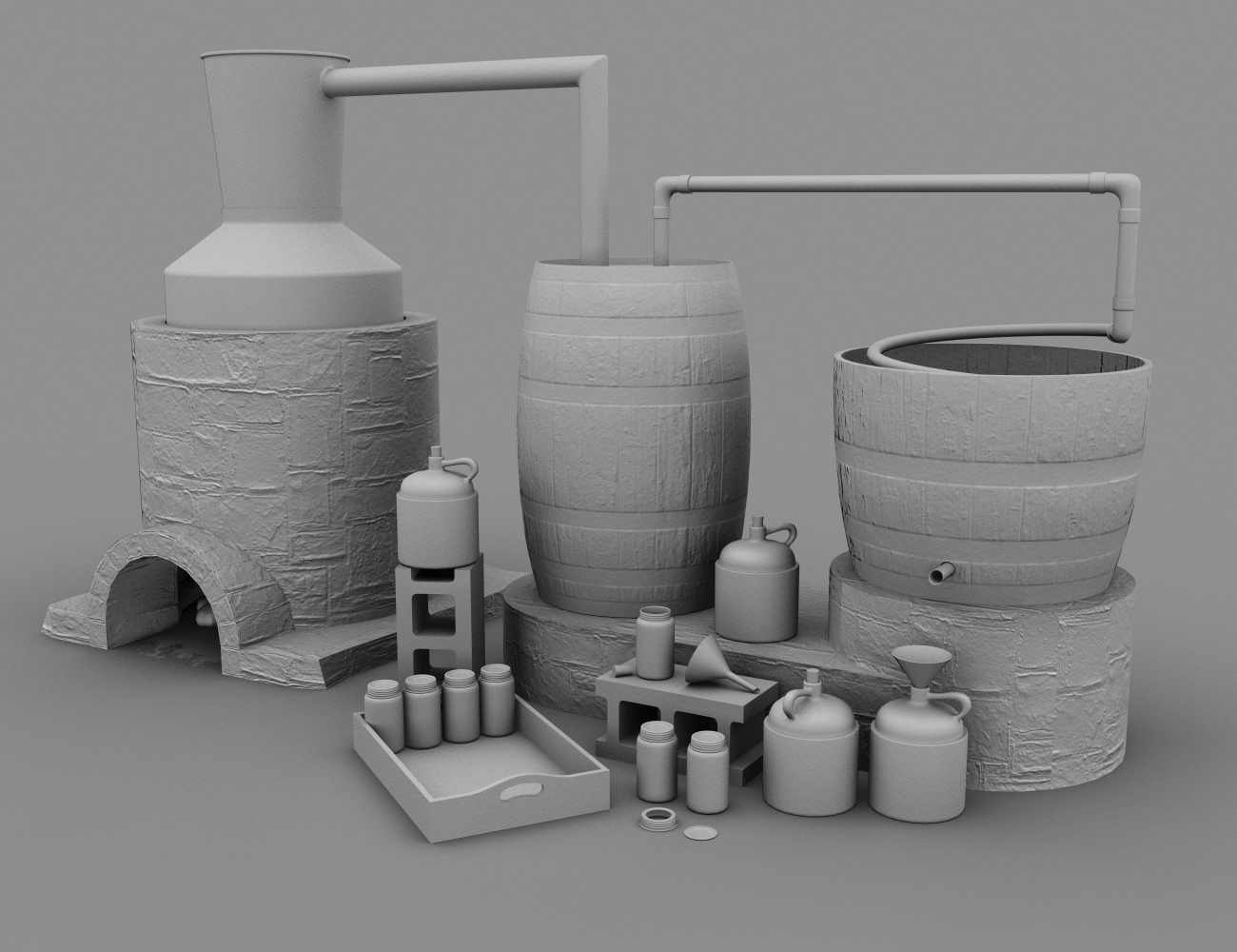 Moonshine Still | Daz 3D