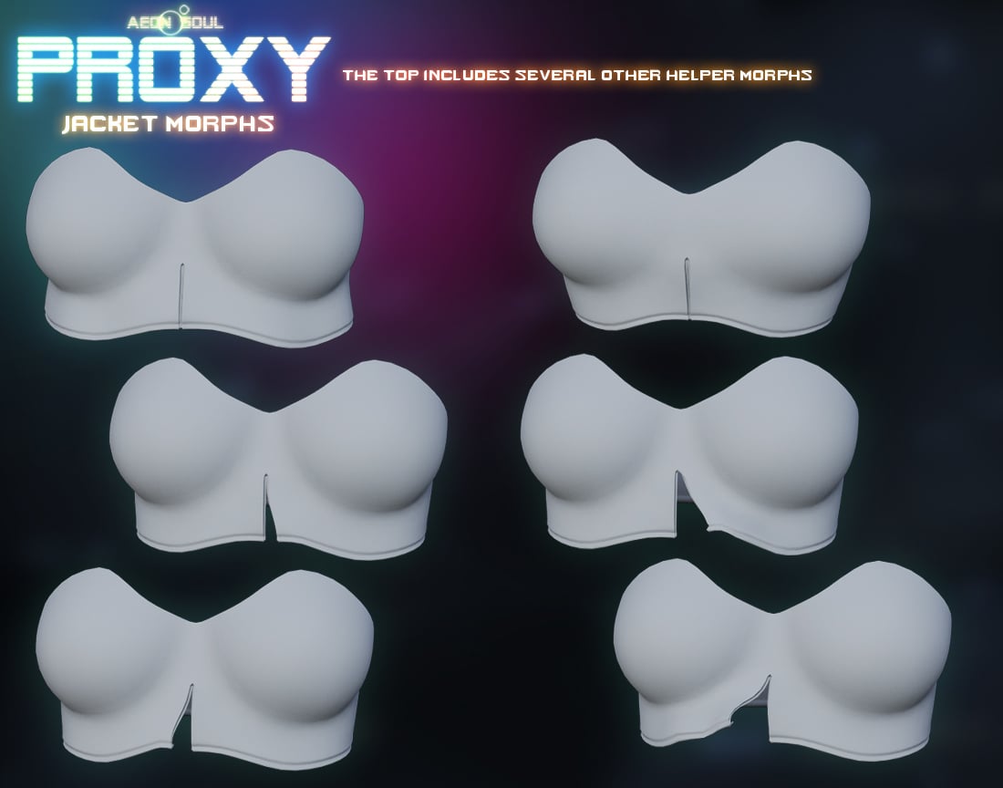 Proxy Outfit for Genesis 3 and 8 Female(s) | Daz 3D