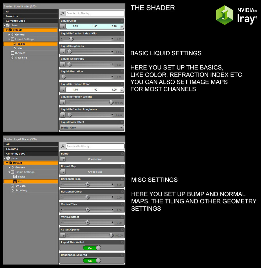 Easy Liquid - Custom Liquid Shader and Presets for Iray | Daz 3D