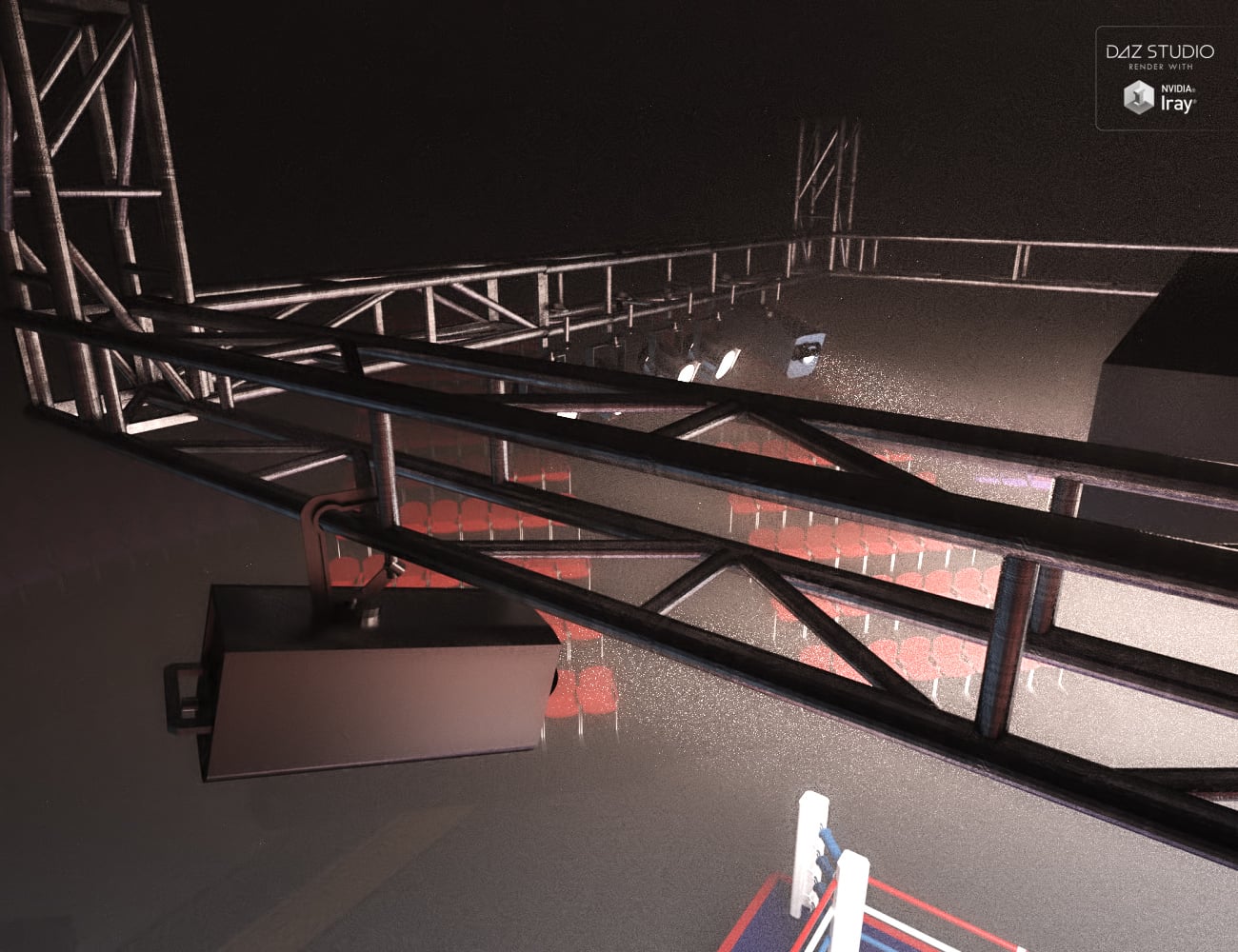 Boxing Arena | Daz 3D