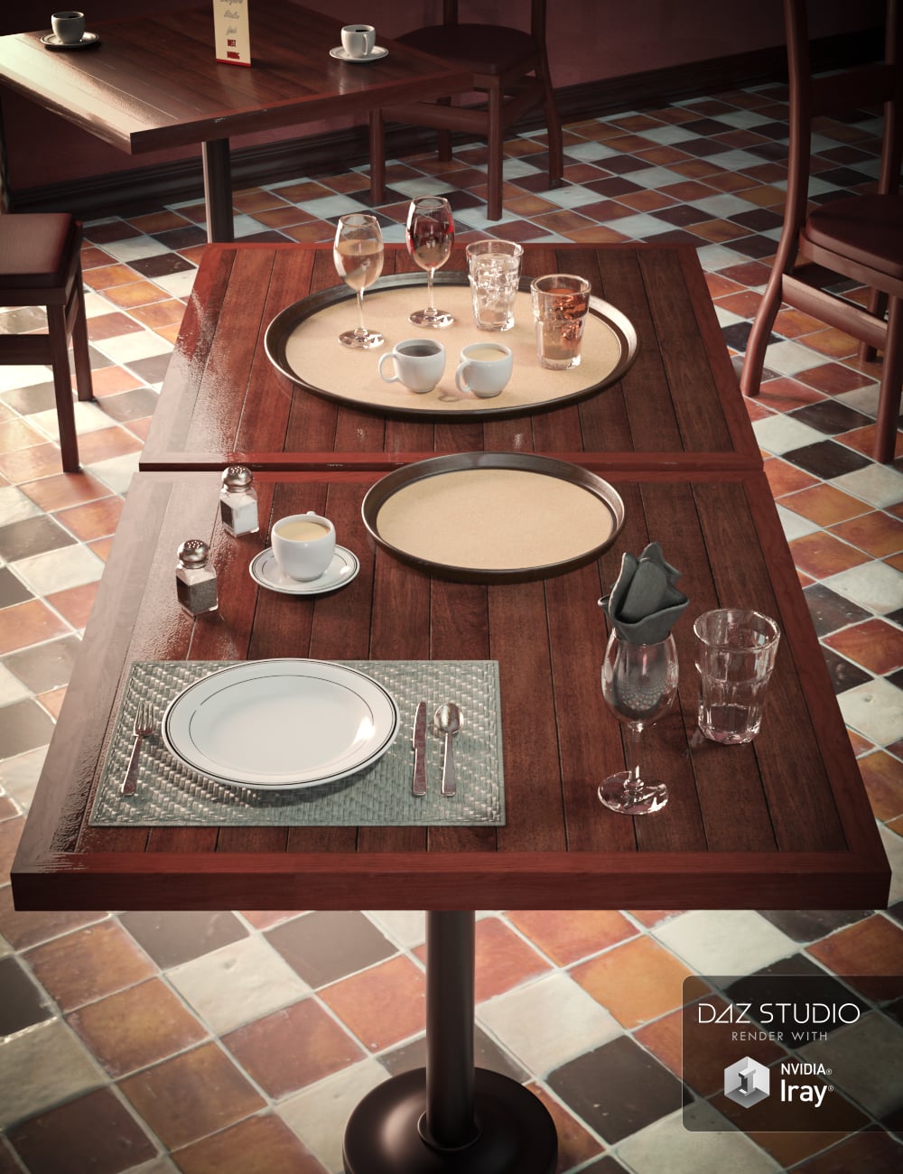 Out to Dinner Bundle | Daz 3D