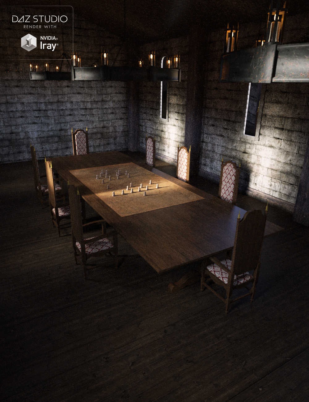 Fantasy War Room | Daz 3D
