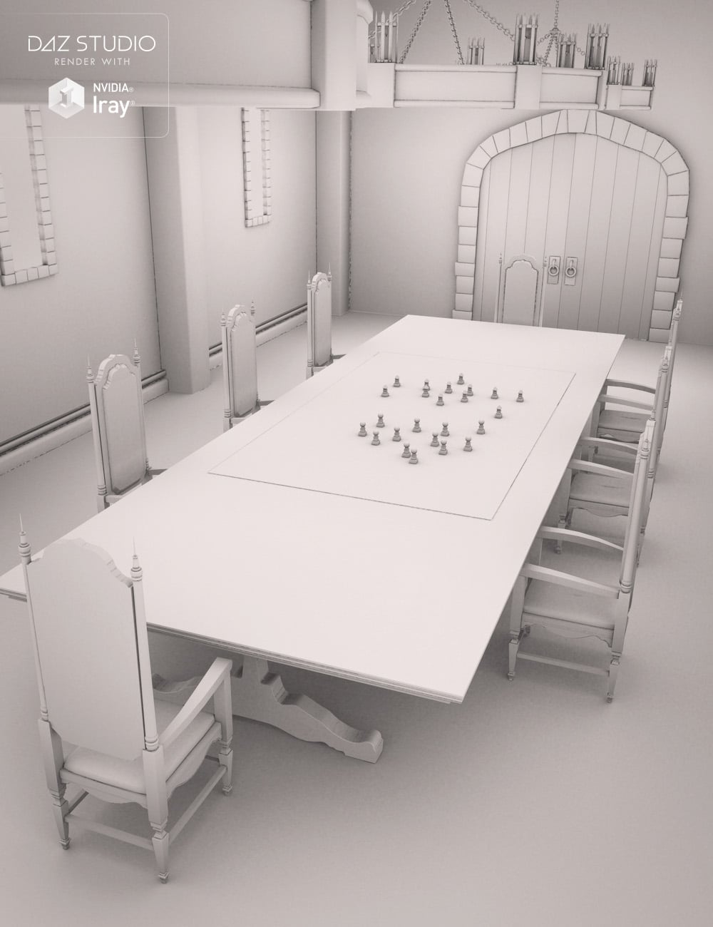 Fantasy War Room | Daz 3D