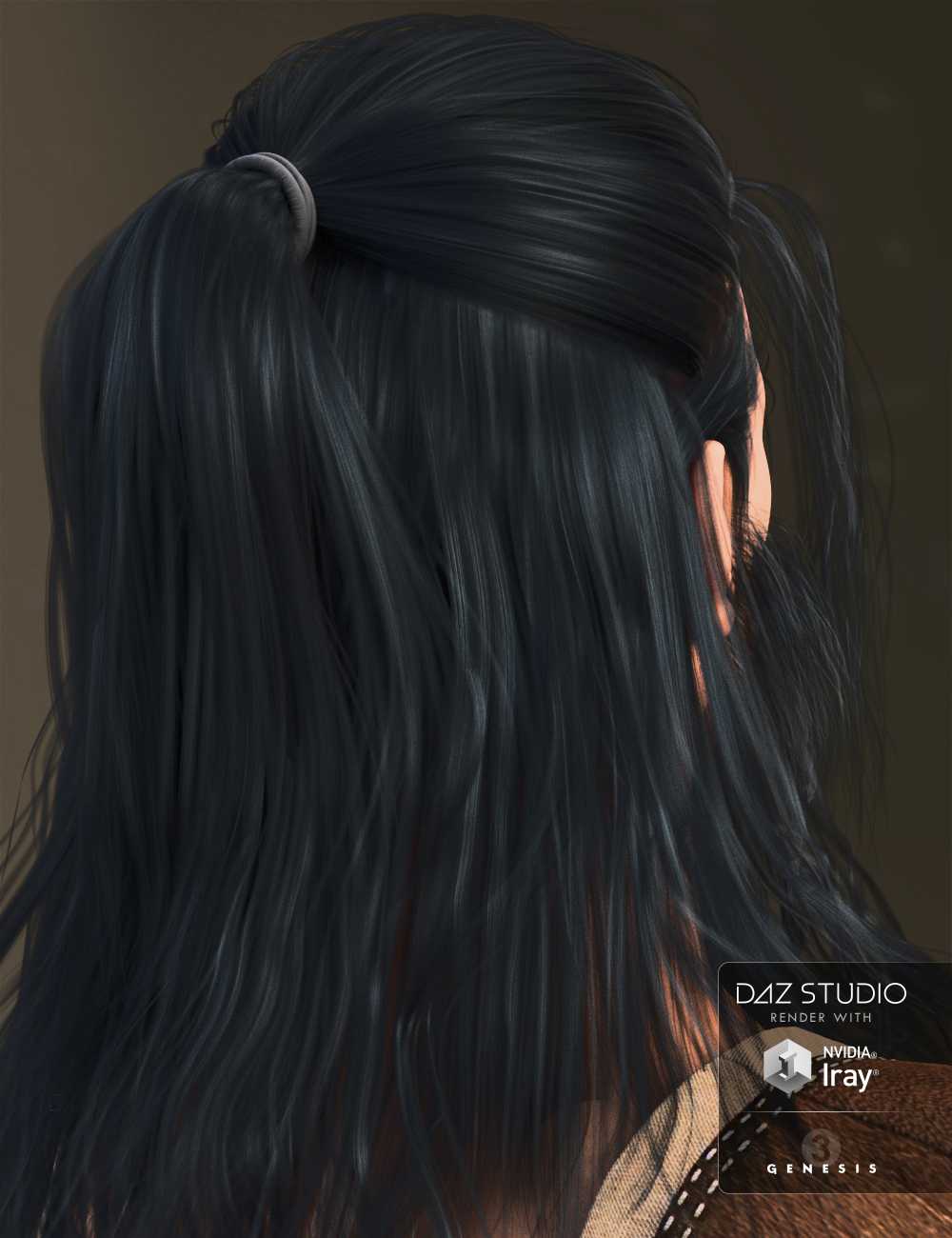 Adrian Hair and Beard for Genesis 3 Male(s) | Daz 3D