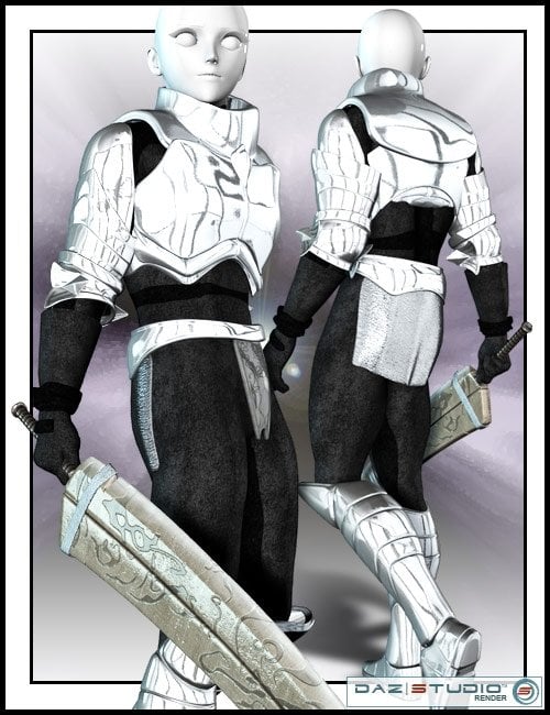 Silver Knight | Daz 3D