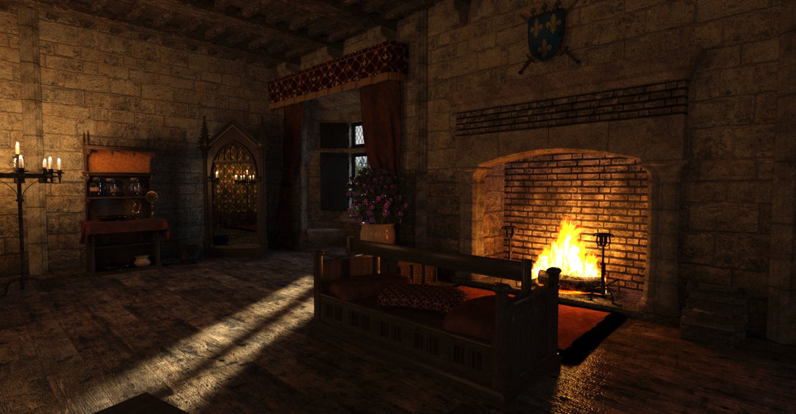 MICK-Bedroom | Daz 3D