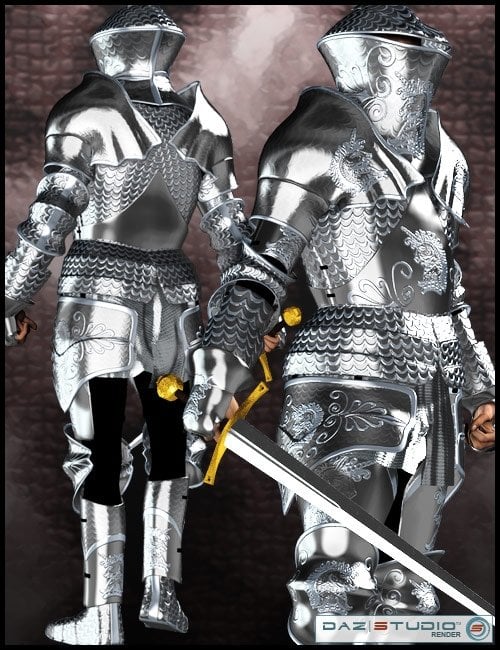 The Knight Errant for David | Daz 3D