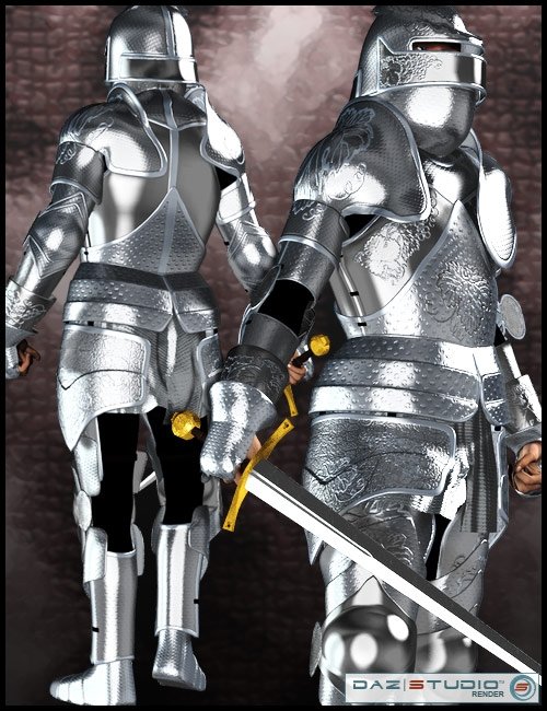 The Knight Errant for David | Daz 3D