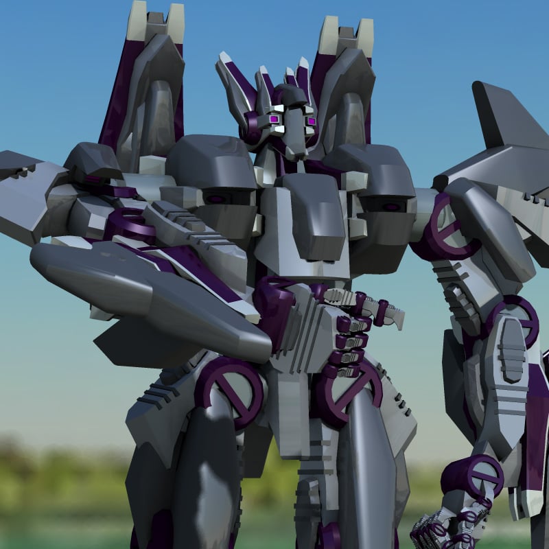 Goliath Robot Mech (for Poser) | Daz 3D