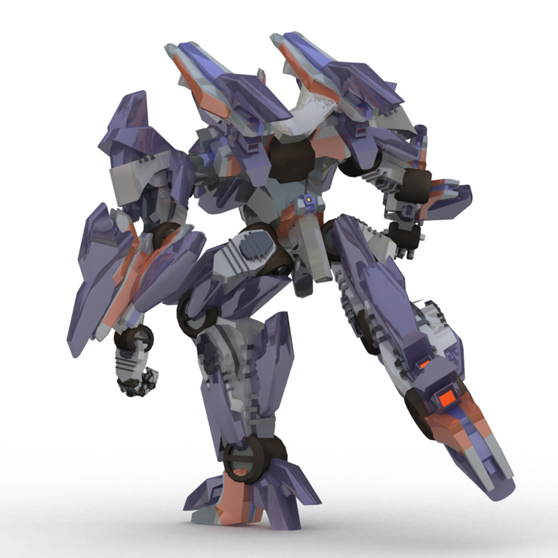 Goliath Robot Mech (for Poser) | Daz 3D