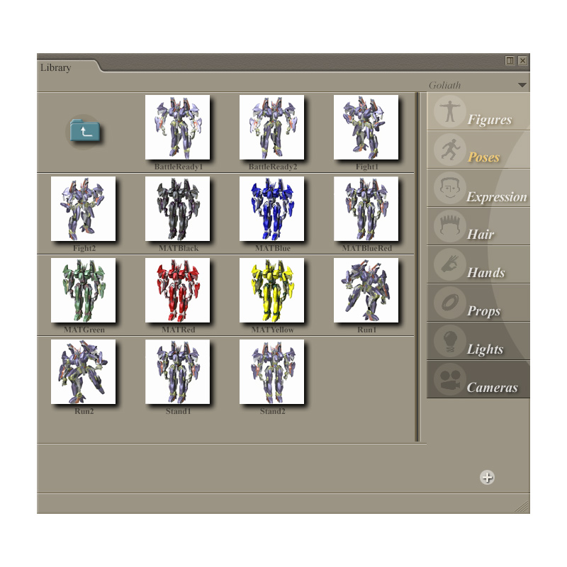 Goliath Robot Mech (for Poser) | Daz 3D