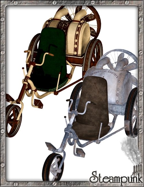 Steam Rider - Vintage & Restored | Daz 3D