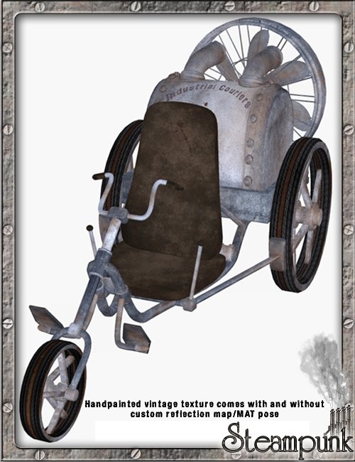 Steam Rider - Vintage & Restored | Daz 3D
