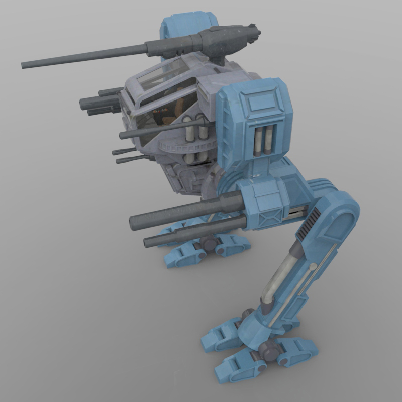 Hawksclaw Robot Mech (for Poser) | Daz 3D