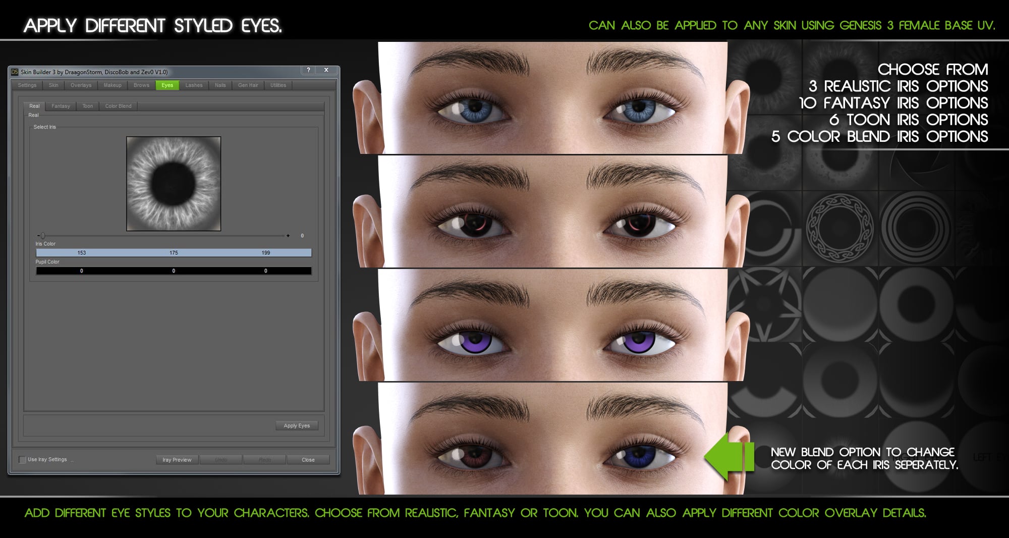 Skin Builder 3 for Genesis 3 Female(s) | Daz 3D