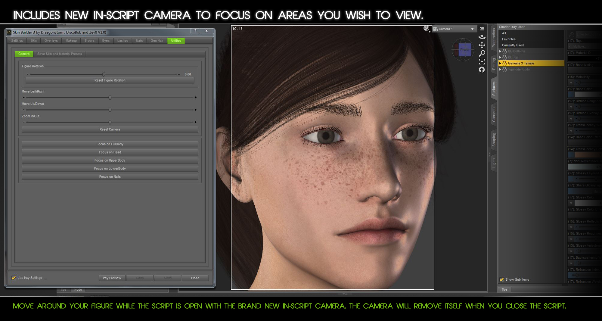 Skin Builder 3 for Genesis 3 Female(s) | Daz 3D