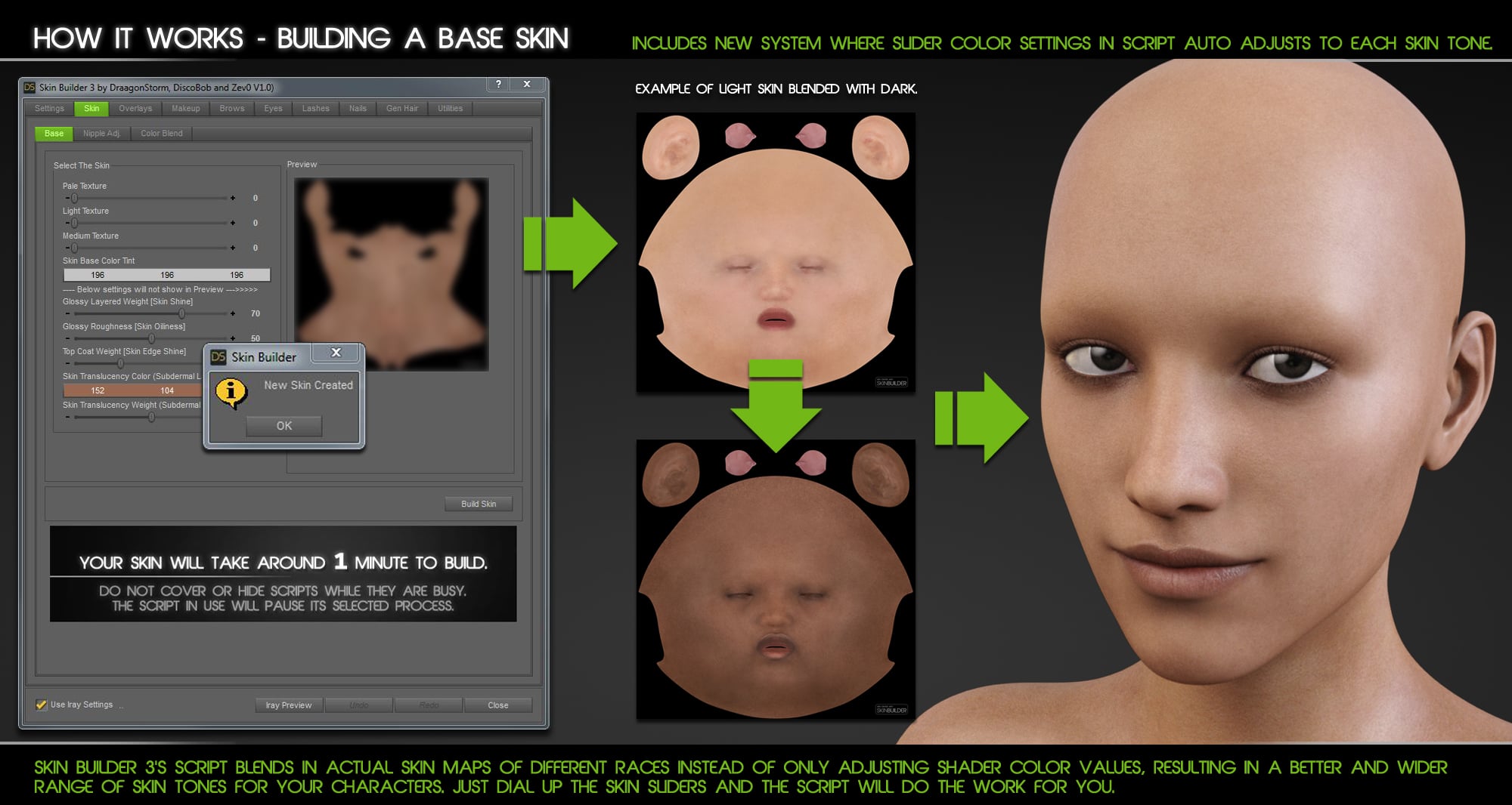Skin Builder 3 for Genesis 3 Female(s) | Daz 3D