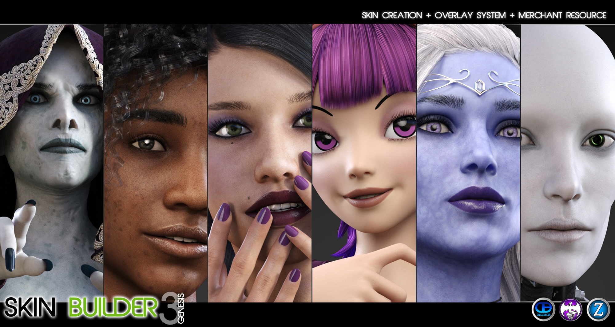 Skin Builder 3 for Genesis 3 Female(s) | Daz 3D