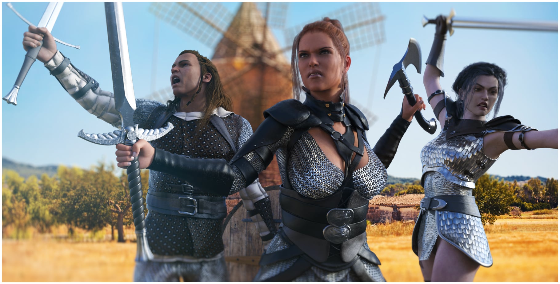 Uber+ Iray Medieval Armor Shaders | Daz 3D