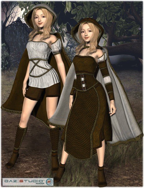 Damsel in Distress or Adventuress | Daz 3D
