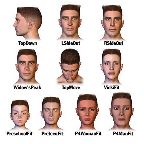 4 in1 Hair Bundle | Daz 3D