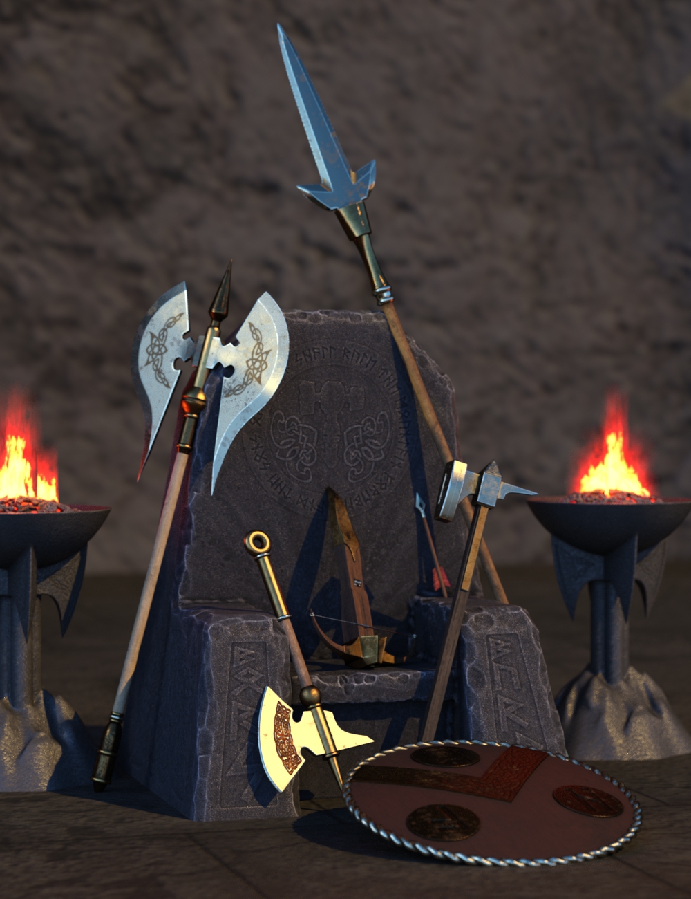 Armory of Five Realms - Bundle | Daz 3D