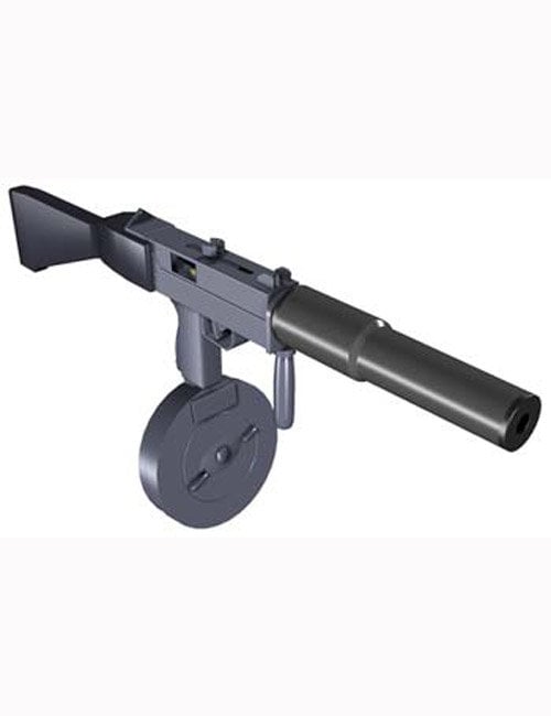 Mac-10 Submachine Gun | Daz 3D