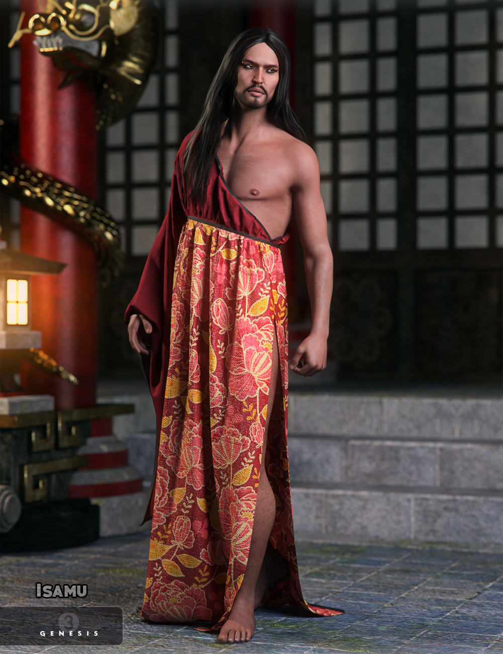 Isamu for Genesis 3 Male | Daz 3D