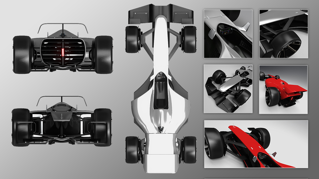 Formula One Race Car | Daz 3D