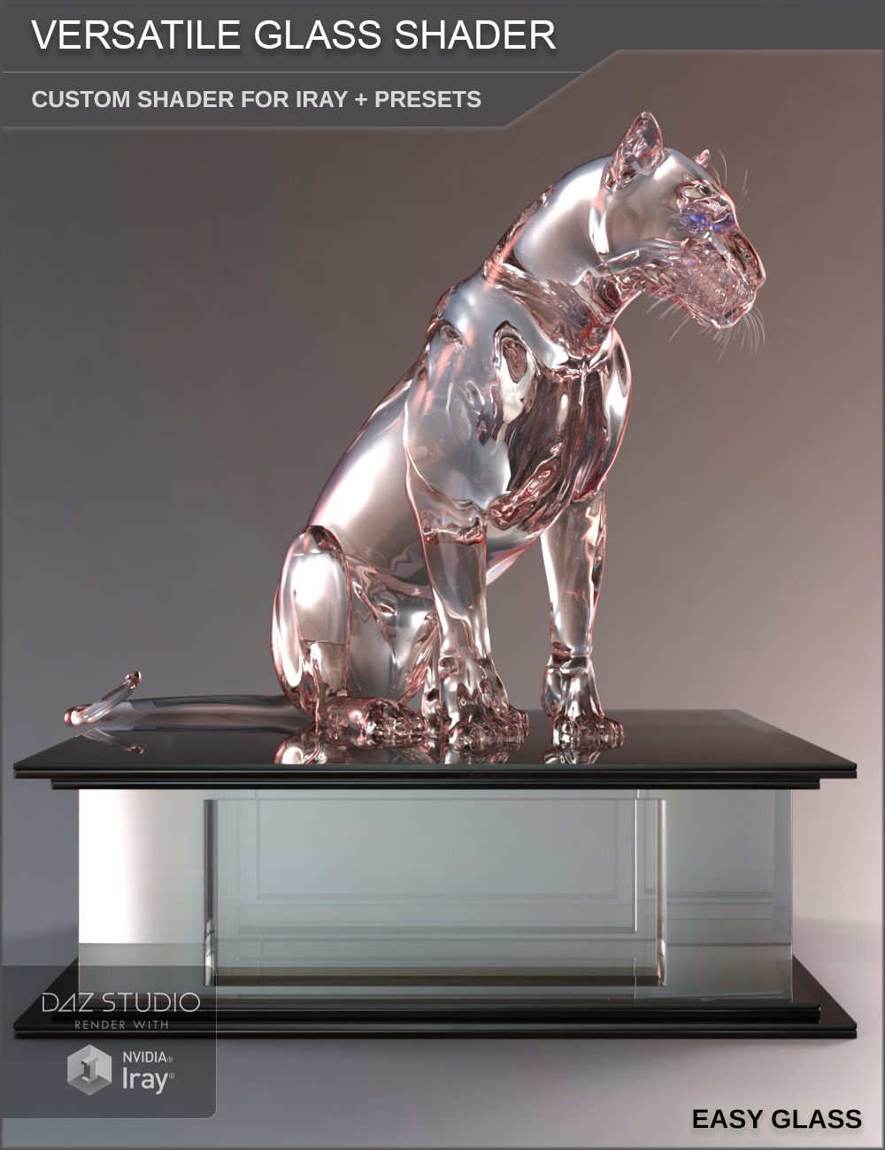 Versatile Glass Shader - Custom Shader and Presets for Iray | Daz 3D