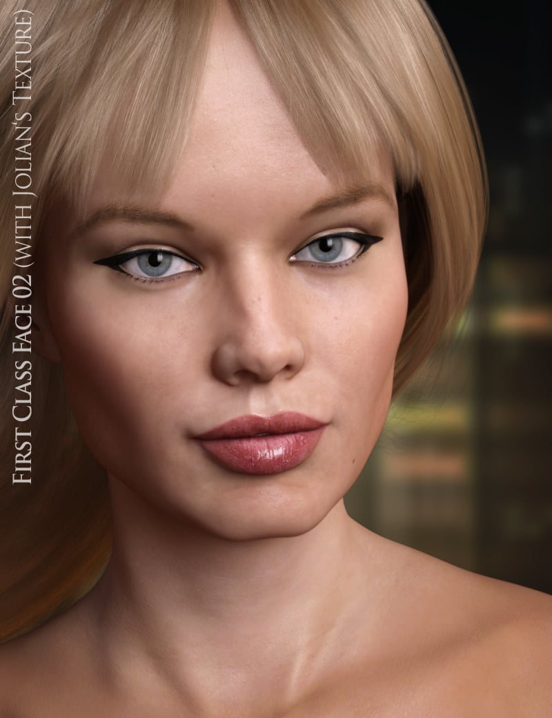 First Class Faces HD for Victoria 8 | Daz 3D