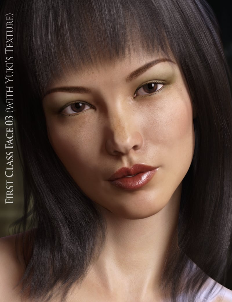 First Class Faces HD for Victoria 8 | Daz 3D