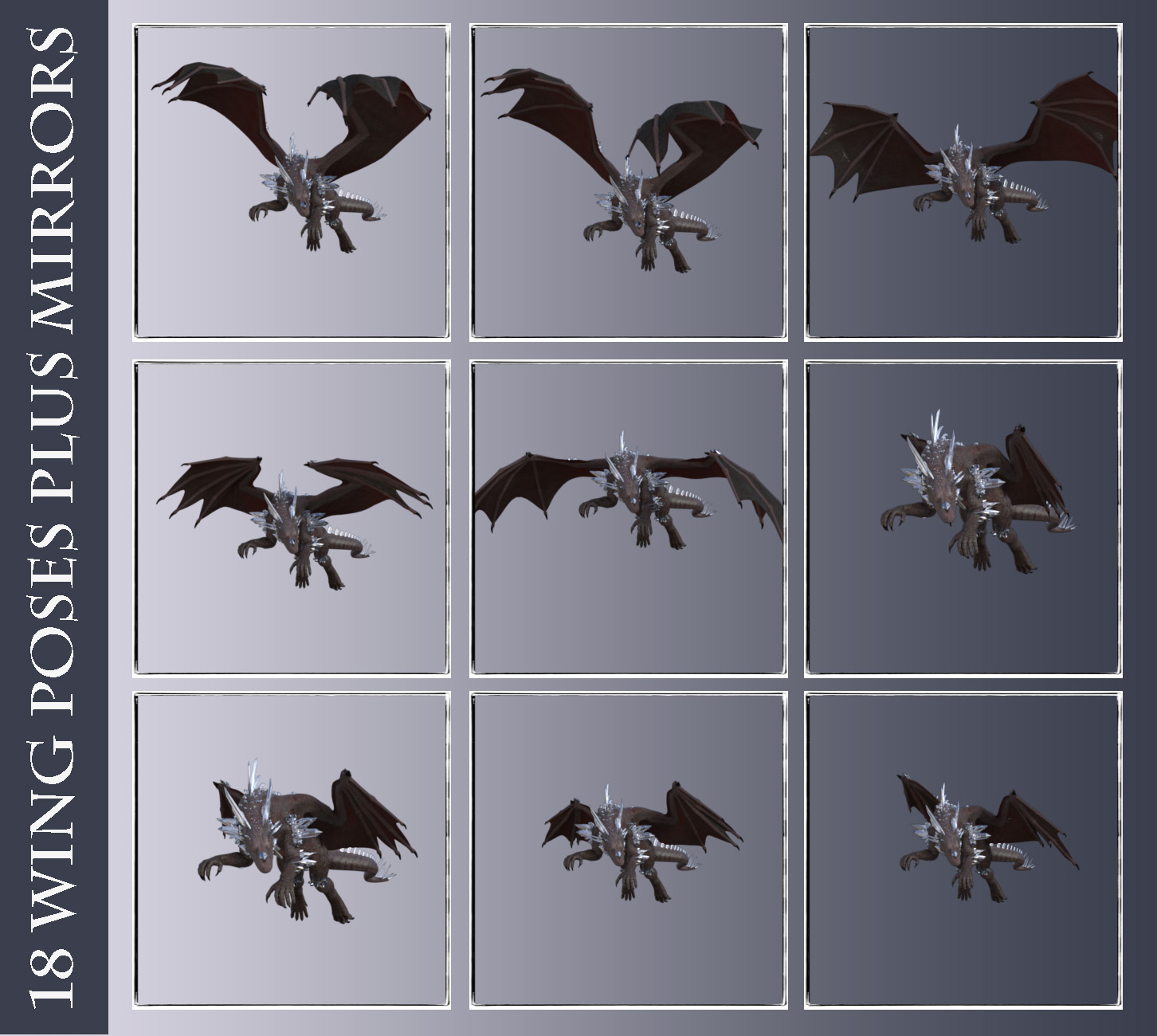 Dragon Master Bundle for Dragon 3 and Crystal Dragon | Daz 3D