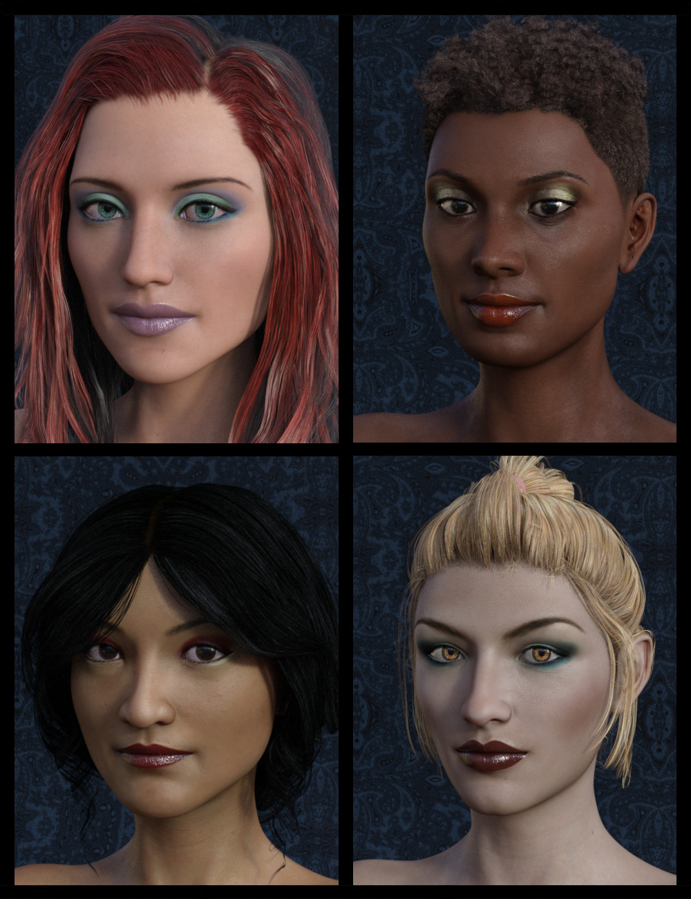FSL Dialed Shapes for Genesis 8 Female | Daz 3D