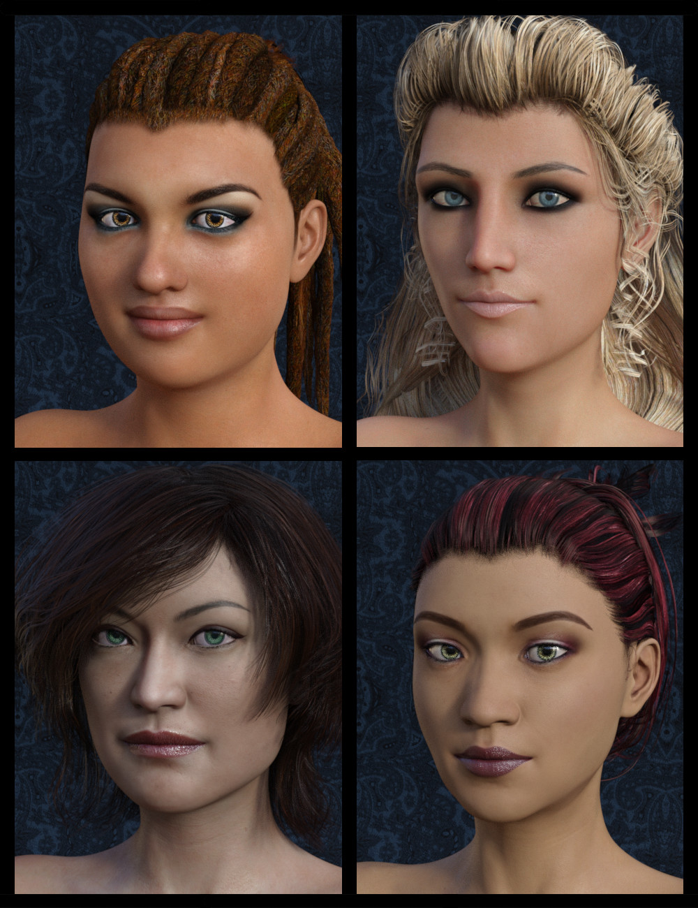 FSL Dialed Shapes for Genesis 8 Female | Daz 3D