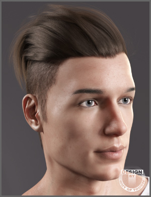 Nick Hair for Genesis 3 and 8 | Daz 3D