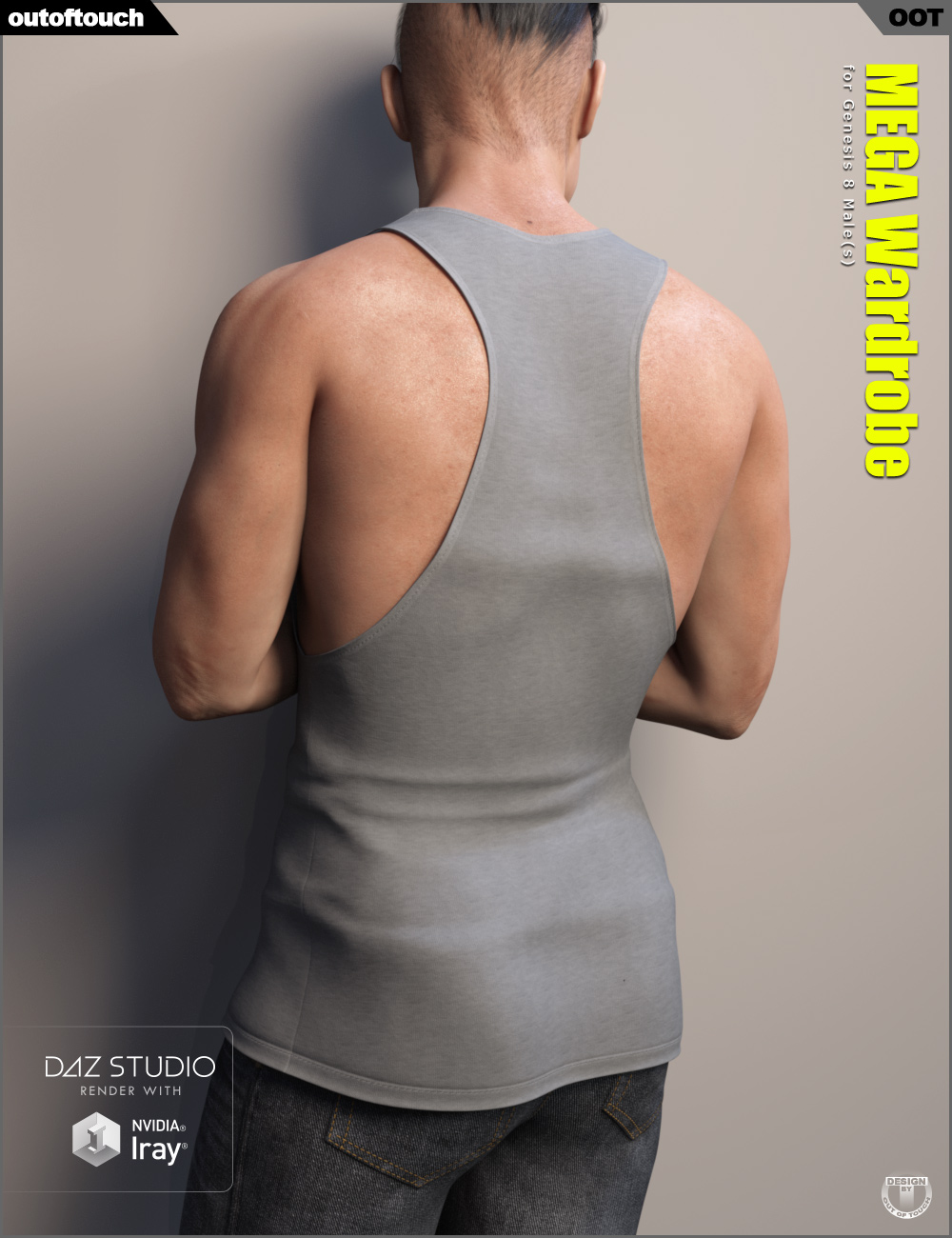 Genesis 8 Male MEGA Wardrobe | Daz 3D