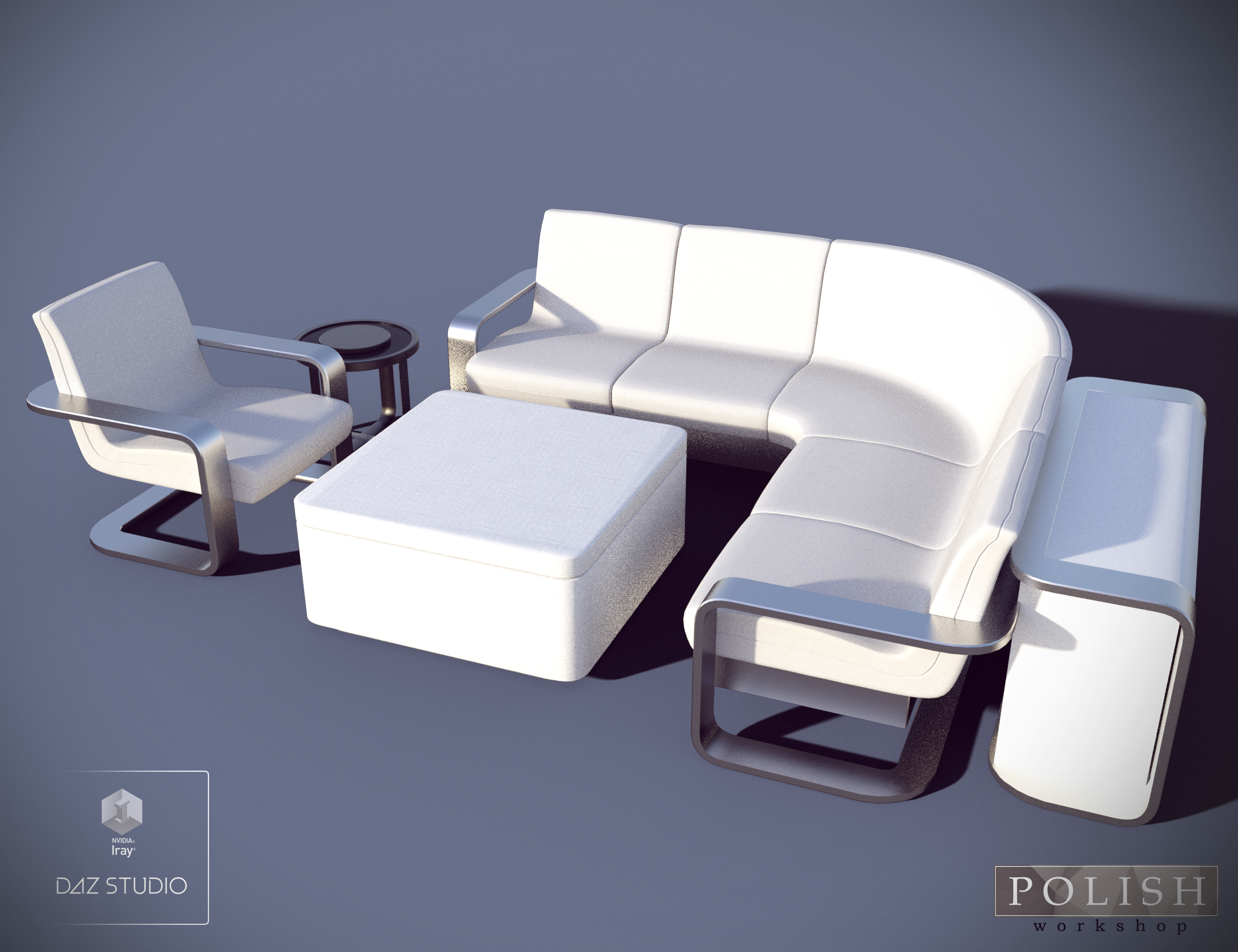 Luxury Summer Yacht Props | Daz 3D