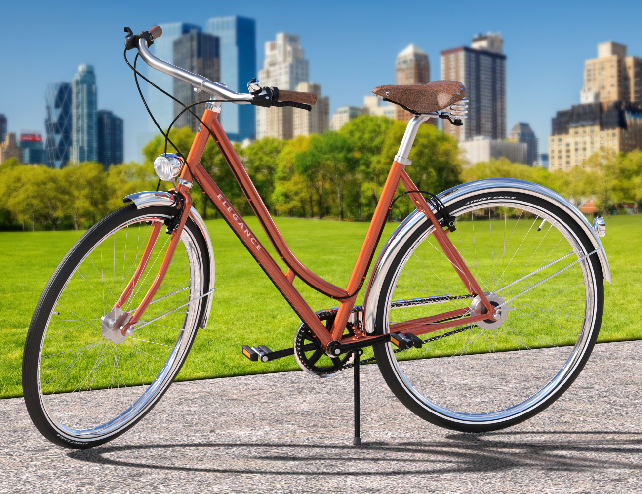 City Bike and Poses | Daz 3D