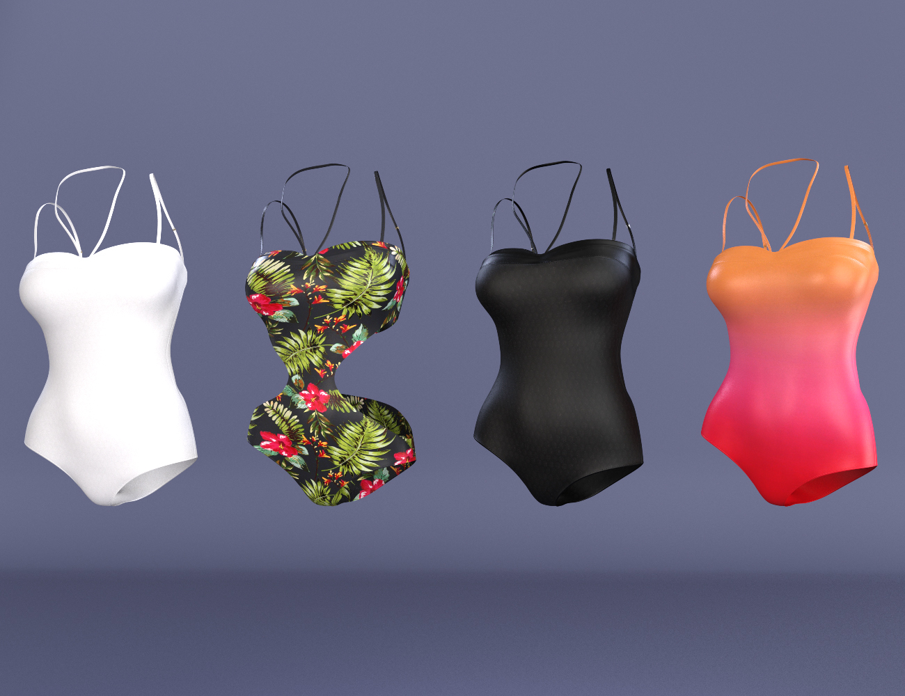 One Piece Swimsuit for Genesis 8 Female(s) | Daz 3D