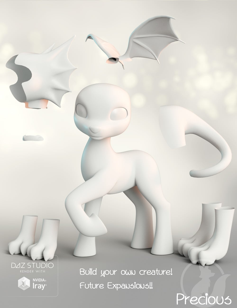 Precious Dragon | Daz 3D