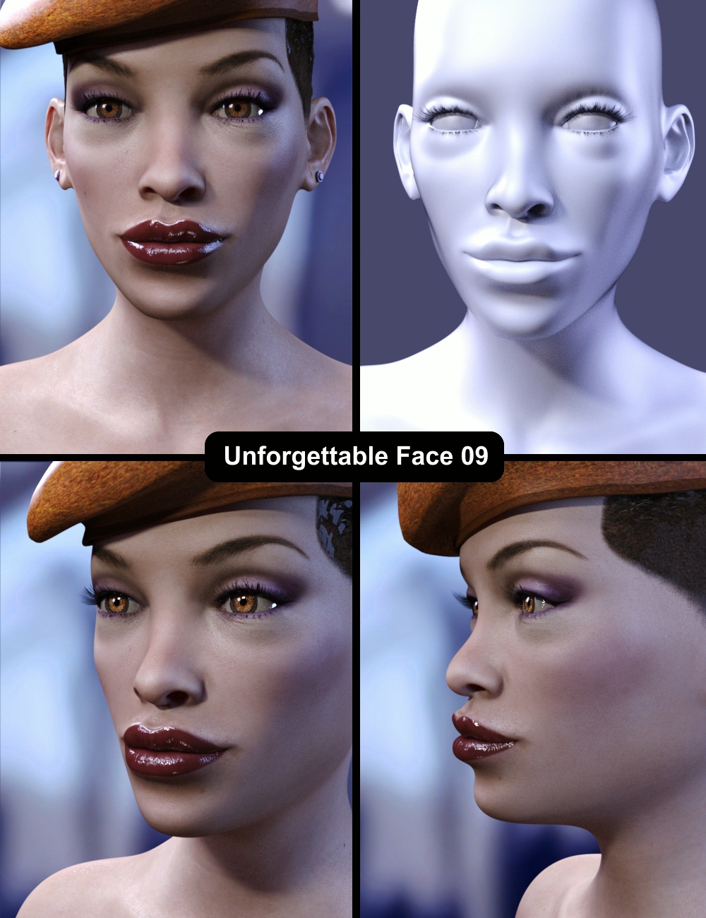 Unforgettable Faces for Genesis 8 Female | Daz 3D