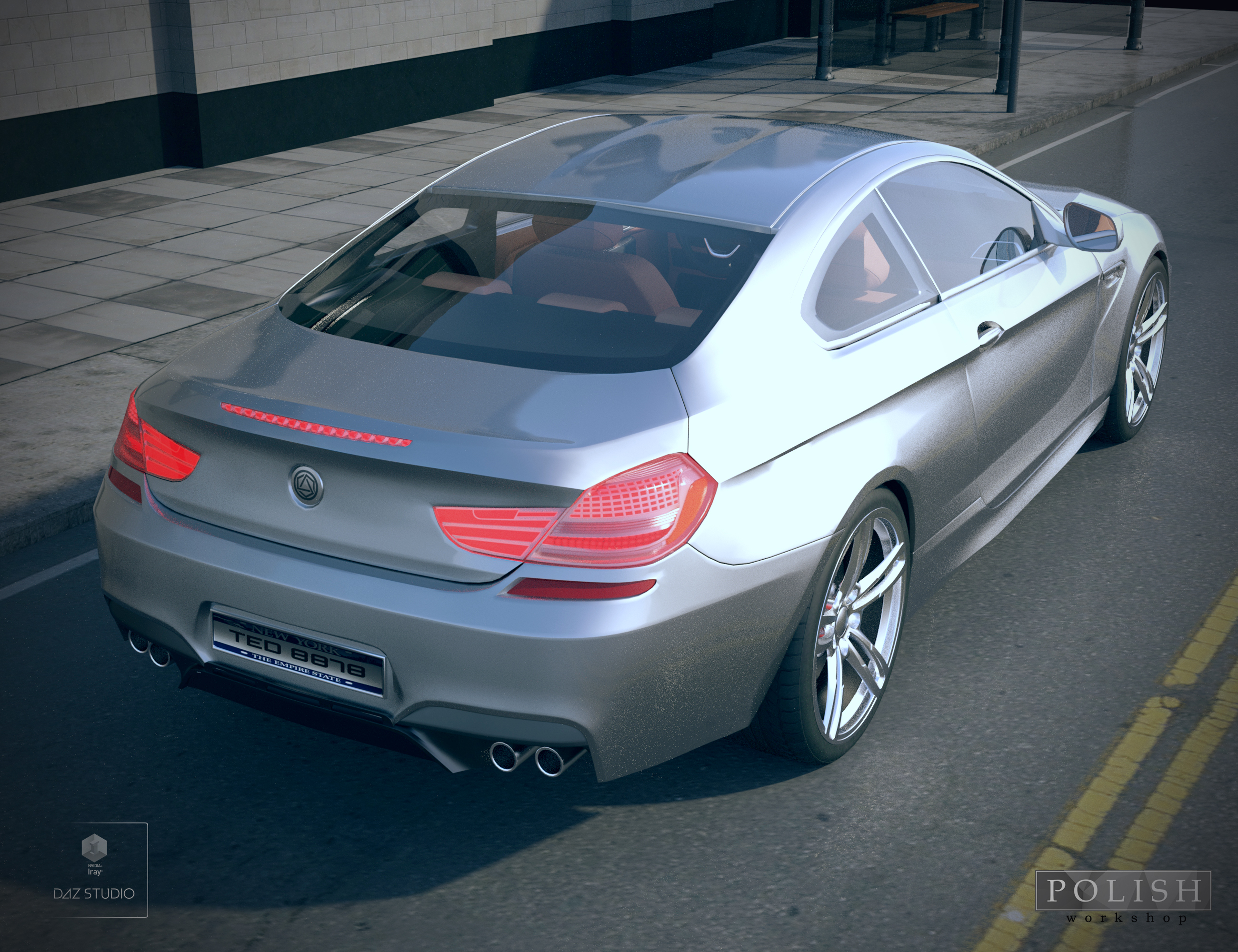 Upper Class Car | Daz 3D