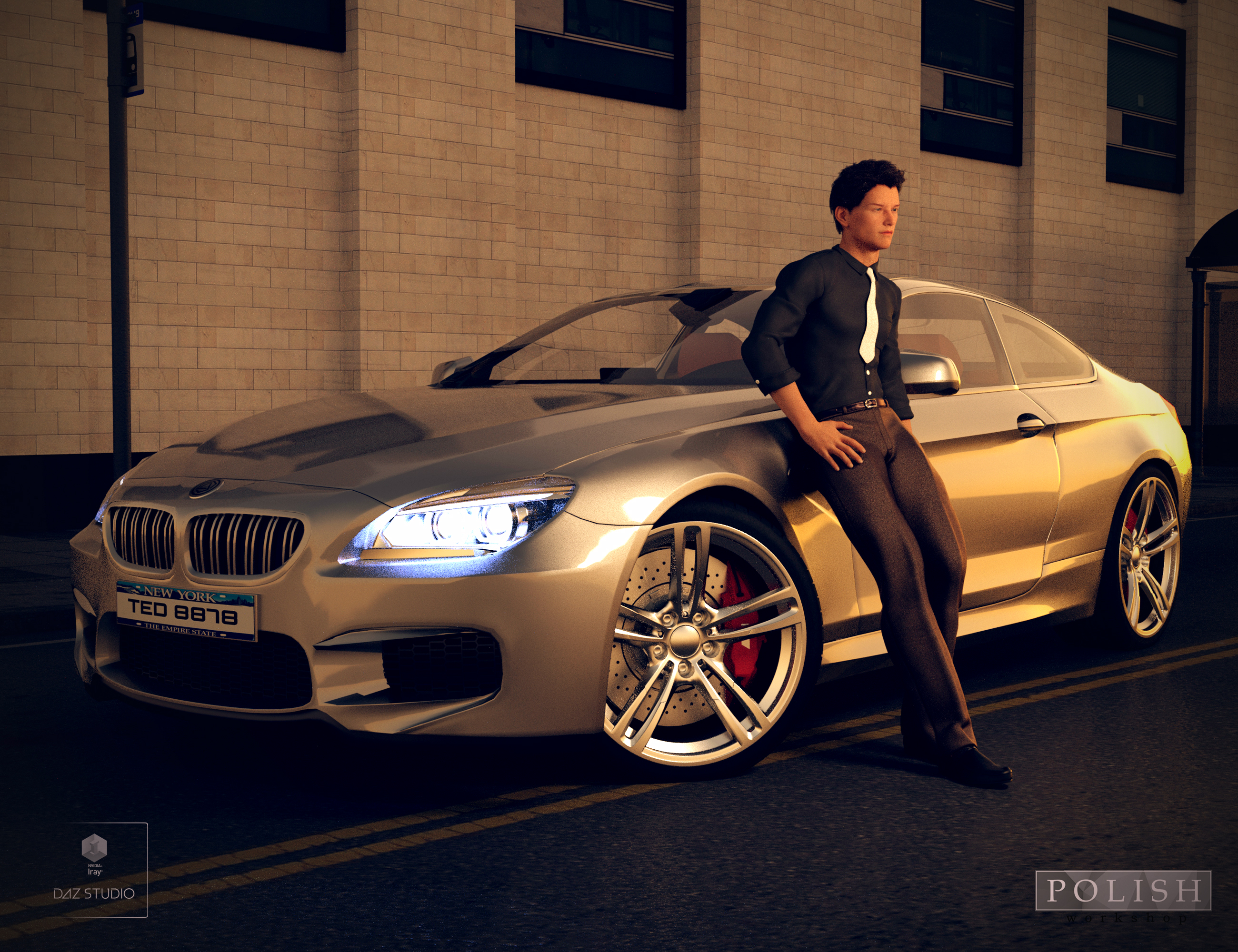 Upper Class Car | Daz 3D