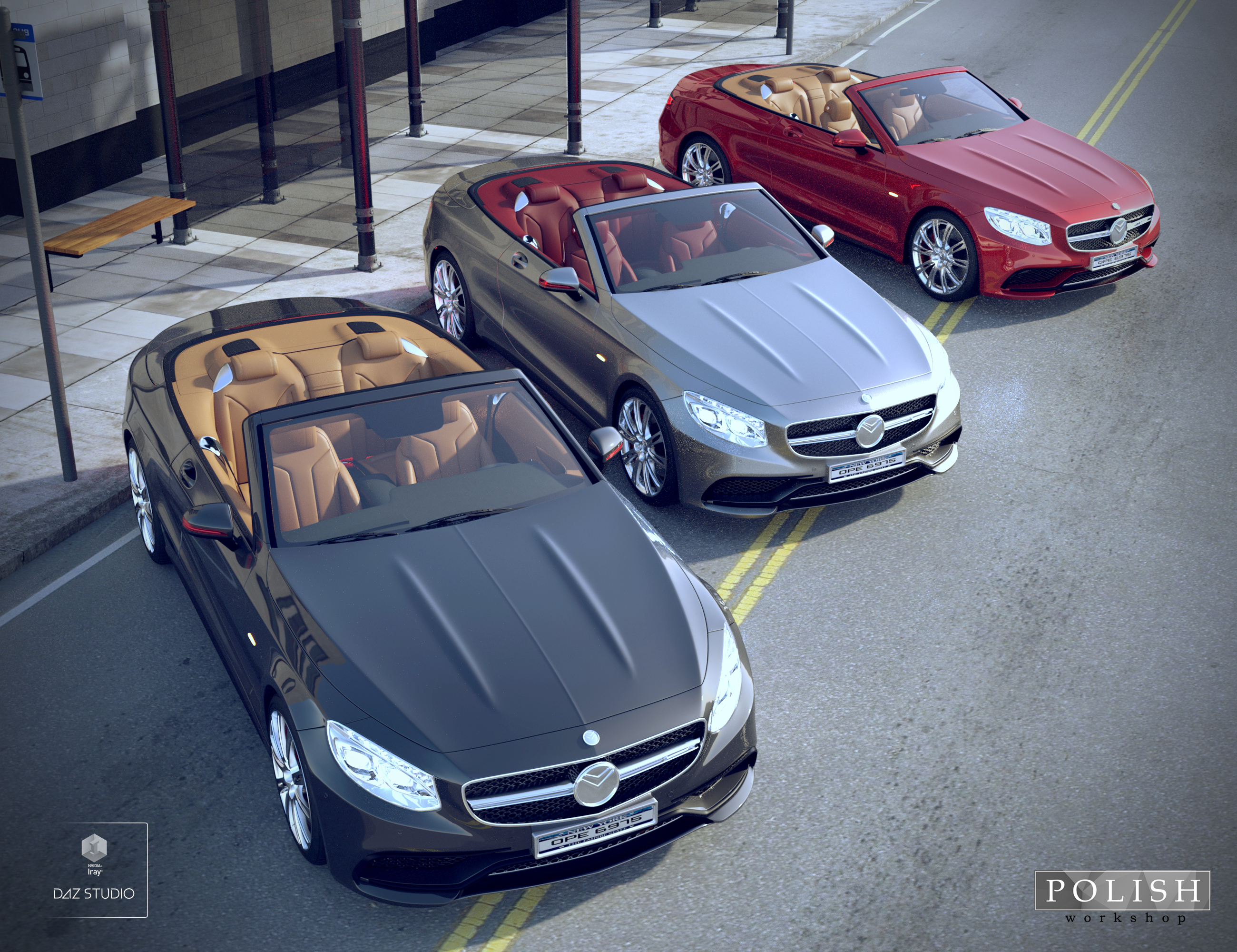 Upper Class Vehicle Bundle | Daz 3D