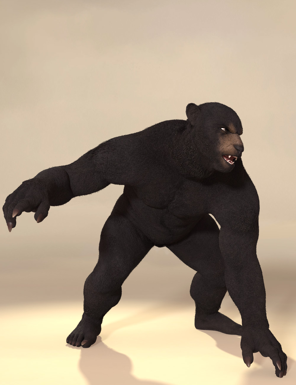Lord of the Bears Transformed HD for Genesis 2 Male | Daz 3D