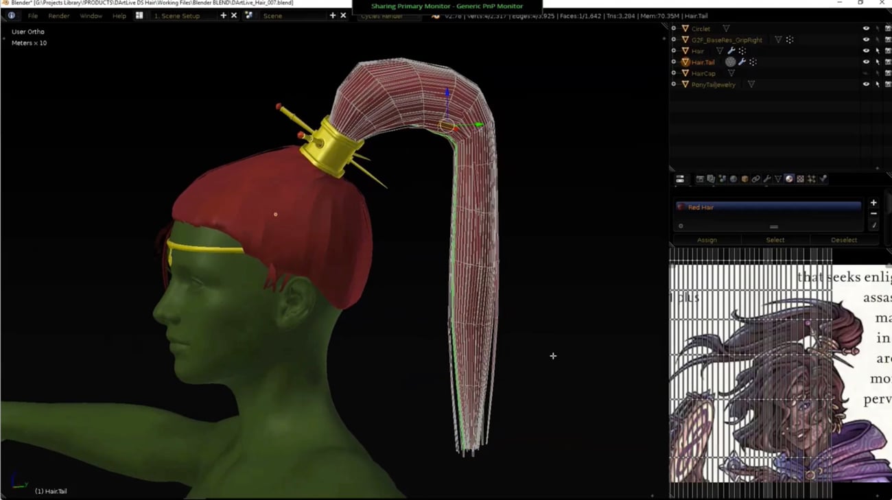 Complex Hair Creation Tutorials Bundle | Daz 3D
